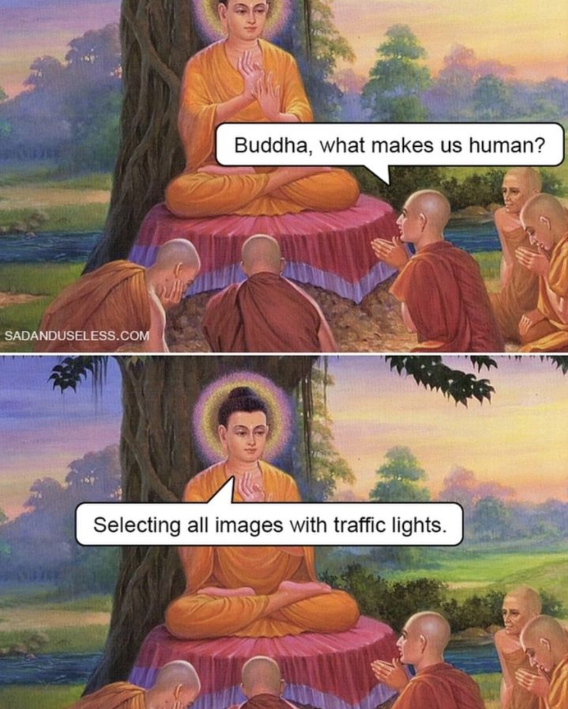 A meme for you, friend… – Dharma Flower Sangha